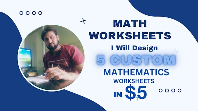 Design custom educational worksheets by Shafqat_116 | Fiverr
