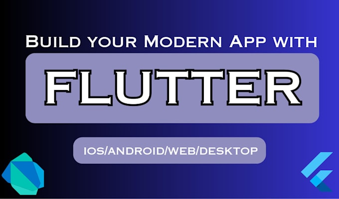 Design responsive mobile app, web and ios app, flutter app, firebase, debugging by ...