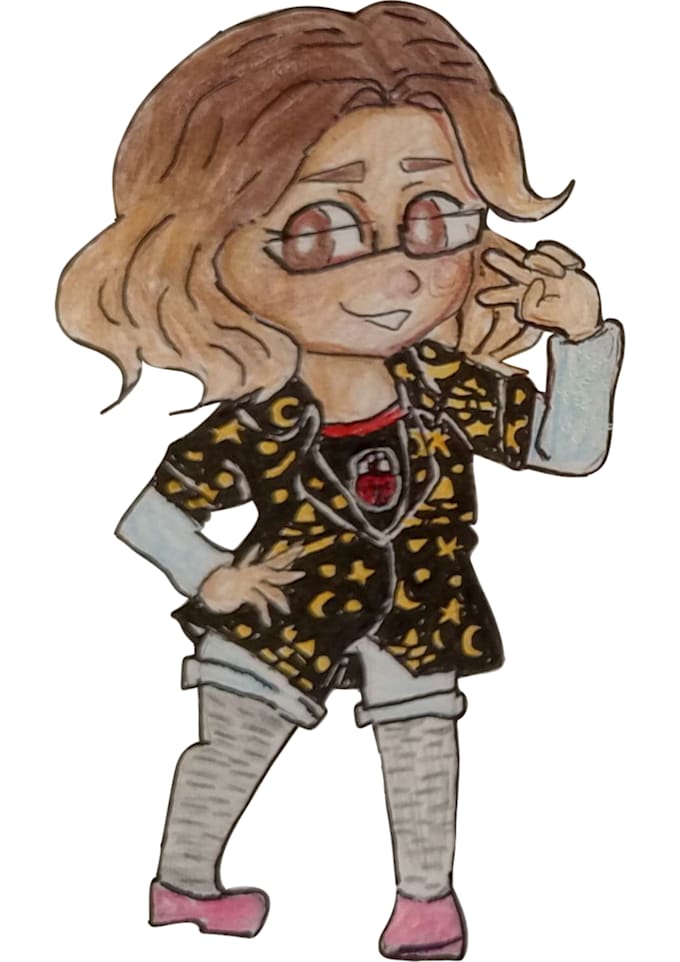 Chibi drawings of original characters and fan art by Thaiglasses | Fiverr