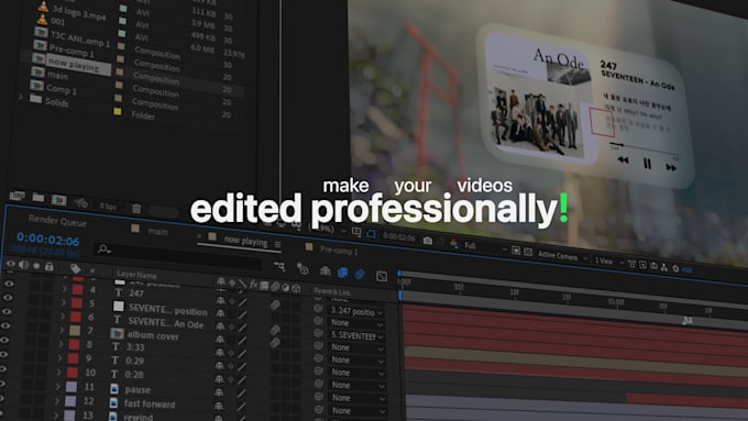 Edit your videos professionally by Weeklyjae | Fiverr