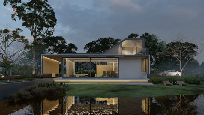 Create high quality architecture visualizations by Dark_rid3r | Fiverr