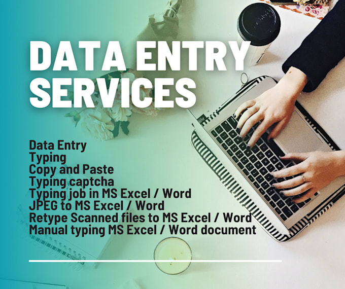 Do copy paste, typing, and data entry work by Halcyon01 | Fiverr