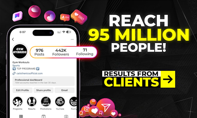 Help you promote your product or service with influencer pages by ...