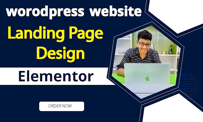 Create responsive landing page design using wordpress elementor by Eng_mainuddin | Fiverr
