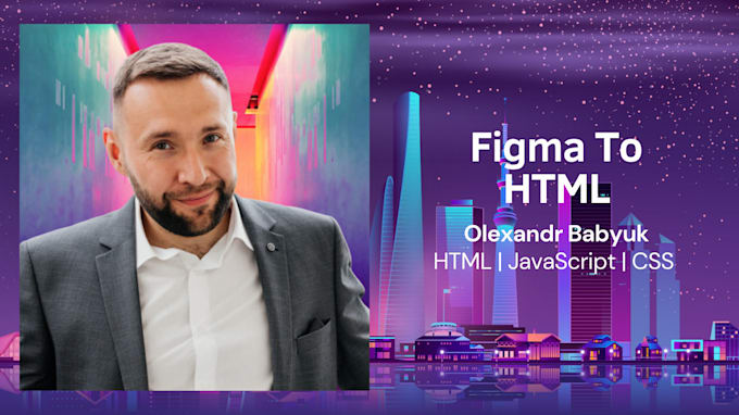 Convert figma to html css, psd to html, xd to html by Sashafrontendua ...