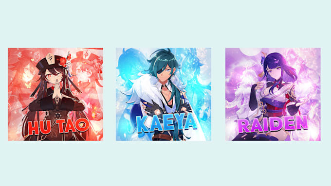 Make you amazing quality genshin impact profile picture in 24h by ...