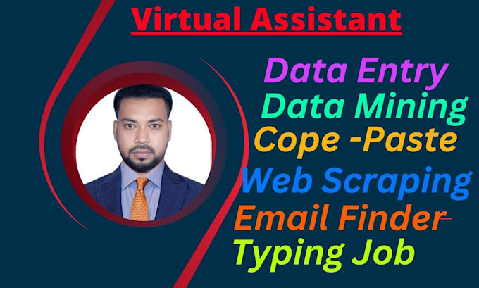 Excel data entry virtual assistant, typing, mining, web scraping, email finding by Leadnaxsanto ...