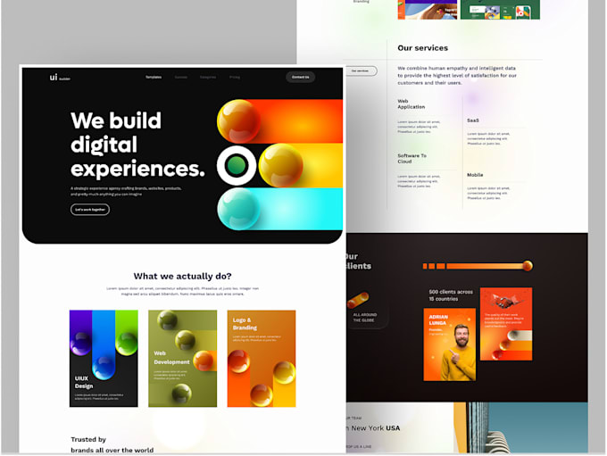 Create A Modern Website Using React Js Next Js And Tailwind Css By Khalilfullstack Fiverr