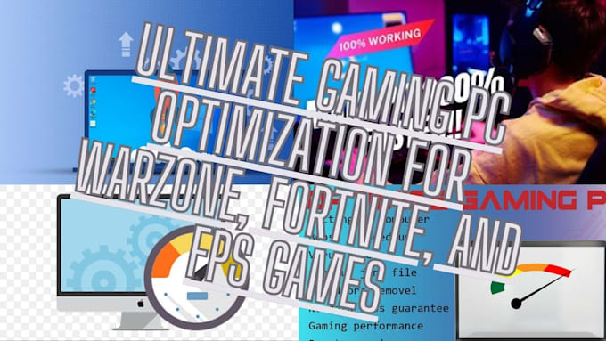 Do ultimate gaming pc optimization for fps games by Hamxahaxhmi1527 | Fiverr
