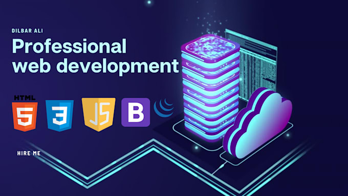 Be Your Frontend Web Developer React Js Html Css Javascript Tailwind By Dilbarali Fiverr