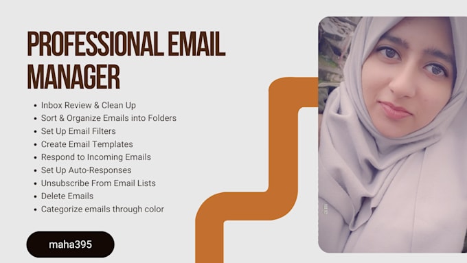 Manage and organize your email by Maha395 | Fiverr