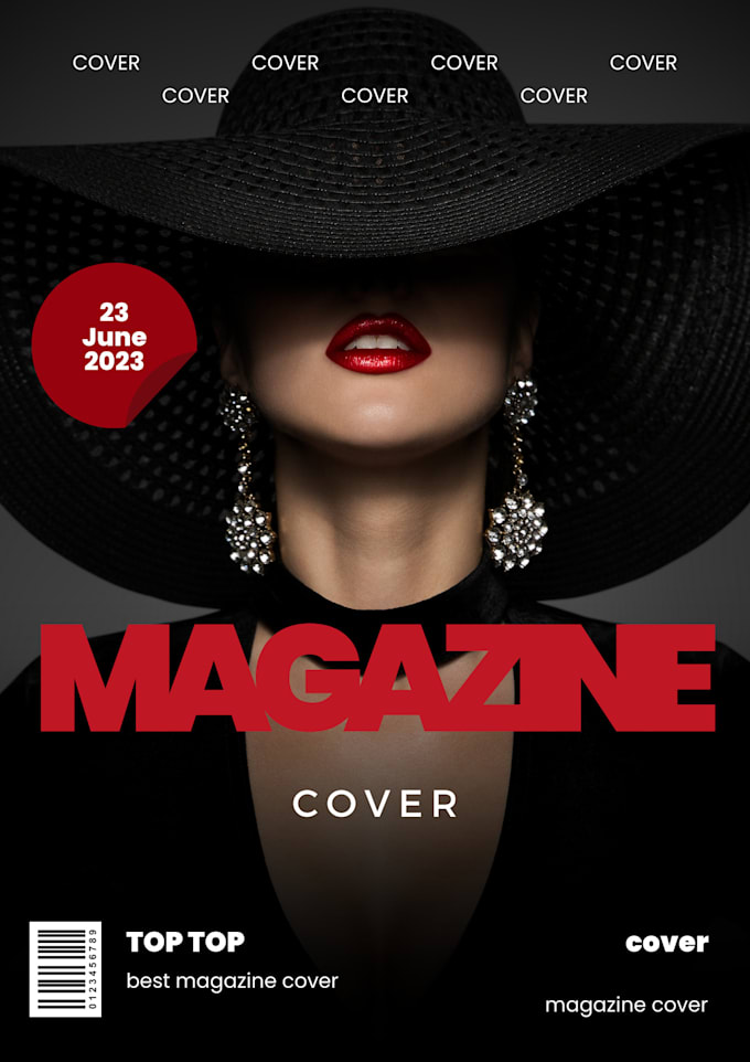 Design a professional magazine cover for you by Kritisso | Fiverr