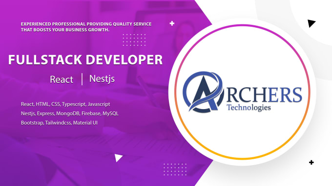 Develop a complete full stack web app react and nestjs by Archersfamily ... Develop a complete full stack web app react and nestjs by Archersfamily ...