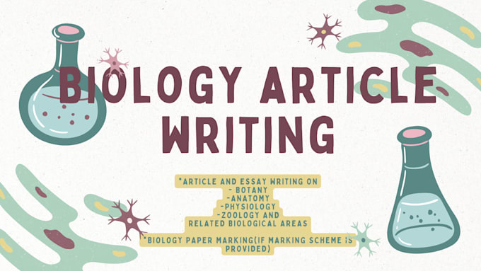 Create biology related content and paper marking by Hansini_nawo | Fiverr