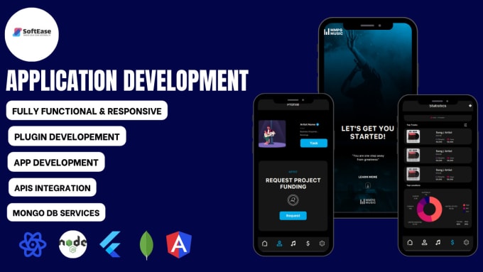 Develop Native Ios Android Crossplatform Apps Using React Native And Flutter By Soft Ease Fiverr