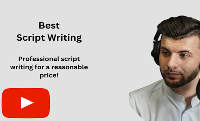 Write engaging youtube script by Omaradelixx | Fiverr