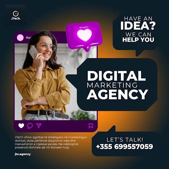 Boost your instagram growth professionally, enhancing visibility and engagement by Jtech ...