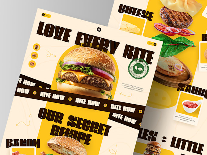 Faire le menu du restaurant, le menu de la salle de sport, la liste de ...