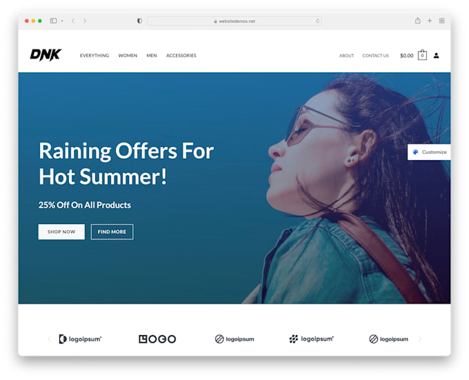 Develop professional responsive wordpress website design by ...