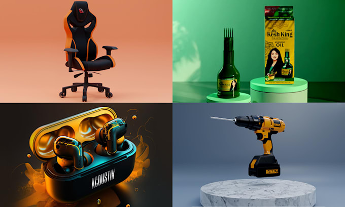 Create realistic 360 degree product animation for amazon video by ...