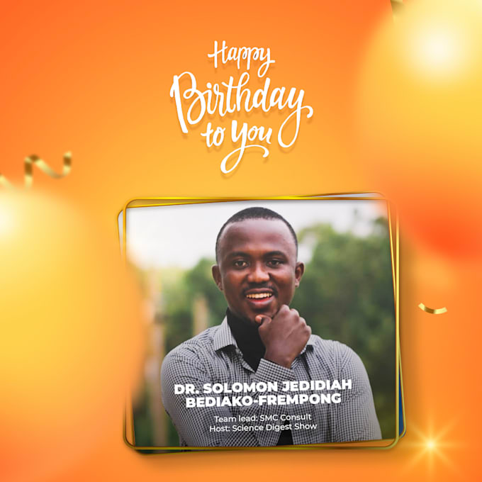 Design a top notch birthday flyer in 24 hours by Eli_the_artist | Fiverr