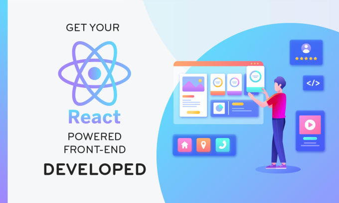 Develop customized website front end using react by Wizinnova | Fiverr
