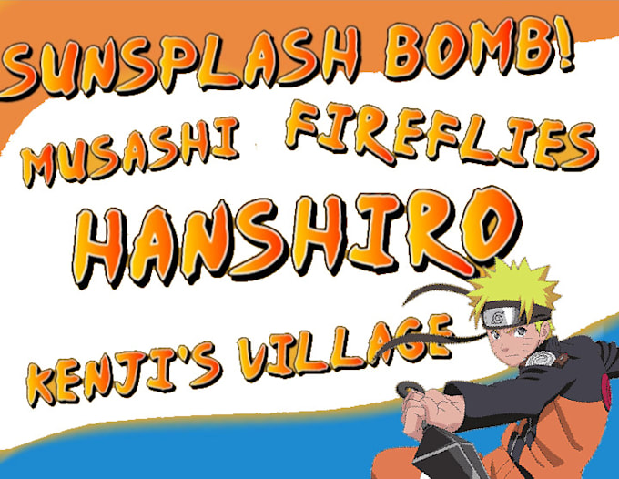 Write your name or text in naruto style by Virtele | Fiverr