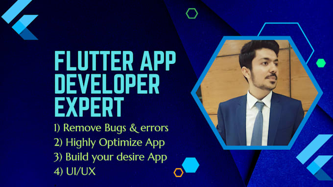 Be Your Flutter Frontend Developer And Bug Fix Using Flutter By 9535