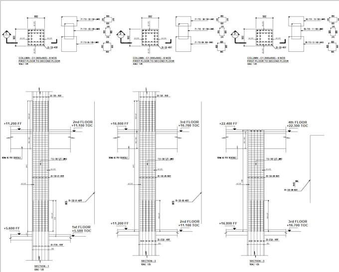 Civil structural shop drawings by Manikandan225 | Fiverr