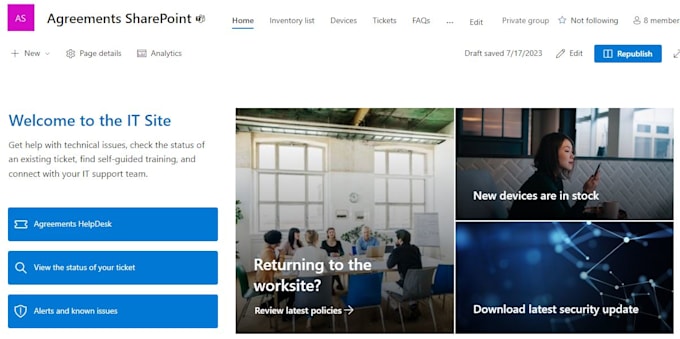 Build your sharepoint environment create custom graphics by ...