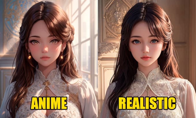 Make ai generated images of anime or realistic character art by Amovcs ...