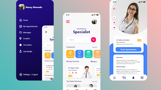 Develop health app for android and ios with admin panel by Lucash5 | Fiverr