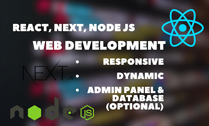 Build React Js Next Js And Node Js Website Application By Algonzadarjun Fiverr