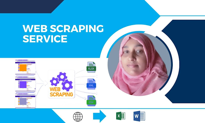 Do web scraping,data scraping,data extraction from any website by Lucky_dataenter | Fiverr