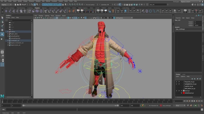 Do character rigging in blender, rigify rig, mixamo rig by Tylierstudi ...