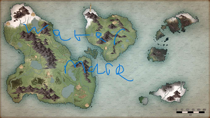 Create you a digital fantasy map by Acoolperson | Fiverr