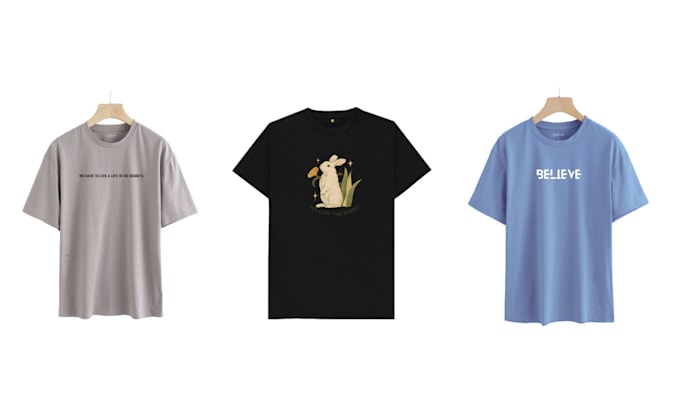 Create minimalistic t shirt and merchandise designs by Shivanip98 | Fiverr