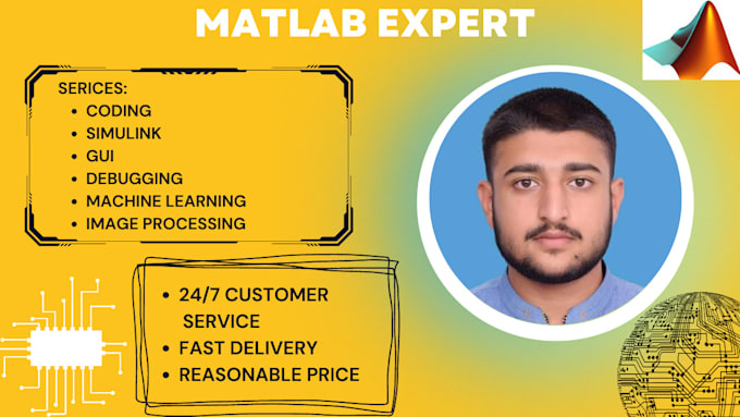 Do matlab programming, simulink coding and gui projects by Moahid | Fiverr