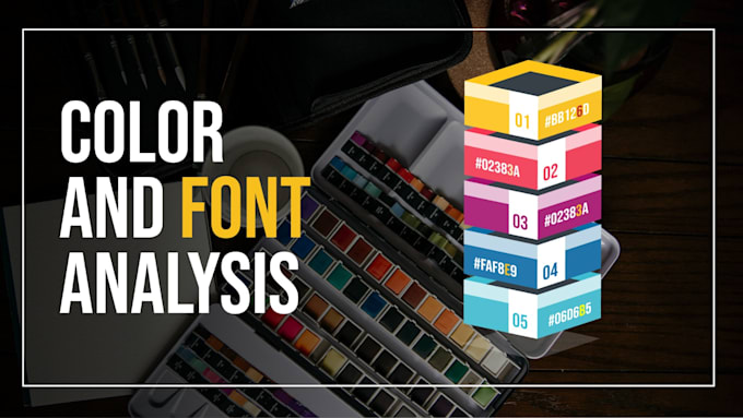 Analyze fonts, colors and provide palettes or font names by Hamza_7868 ...