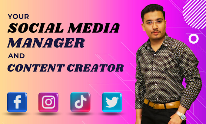 Be your social media marketing manager and content creator by Osama ...
