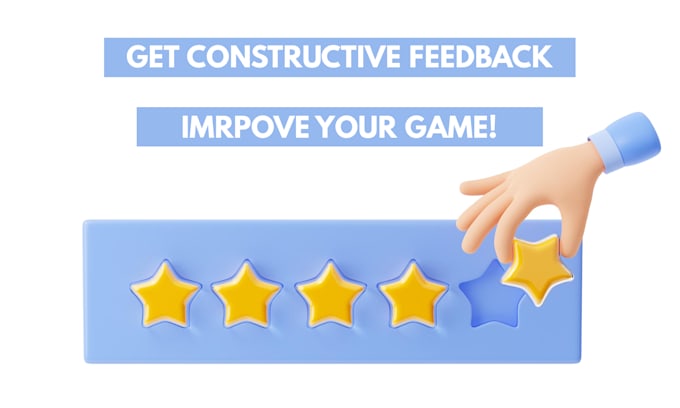 Provide game design feedback for your mobile game to enhance player ...