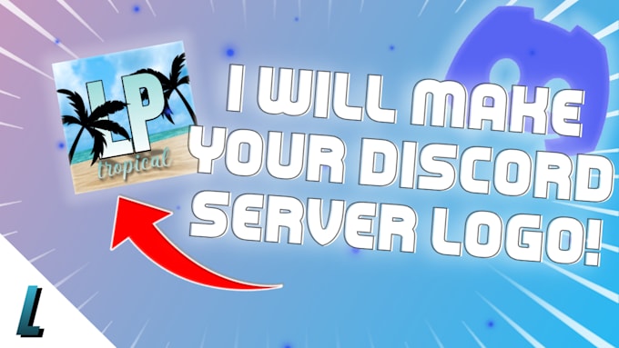 Make a simplistic logo for your discord server by Lahkzygfx_ | Fiverr