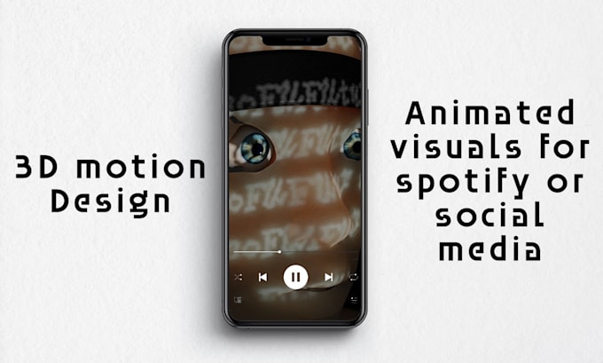 Do 3d spotify canvas, visualizer or animations for your music by Enzo ...