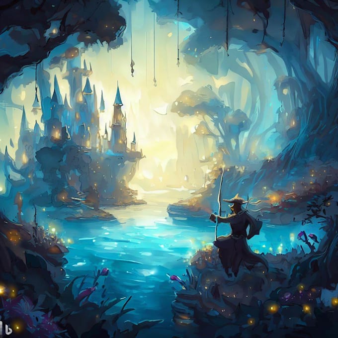 Illustrate any fantasy concept art, game art by Dooderpillar | Fiverr