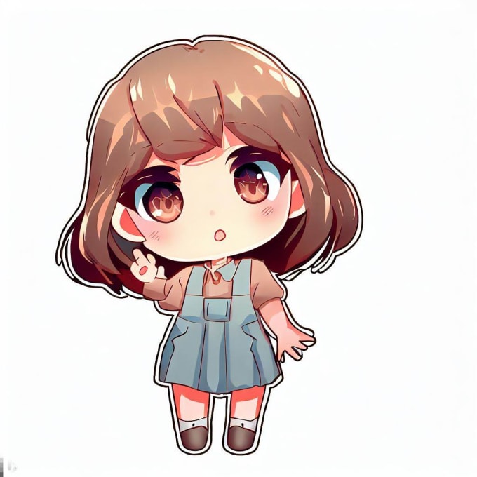 Draw cute chibi character by Cobrokseaks | Fiverr Draw cute chibi character by Cobrokseaks | Fiverr