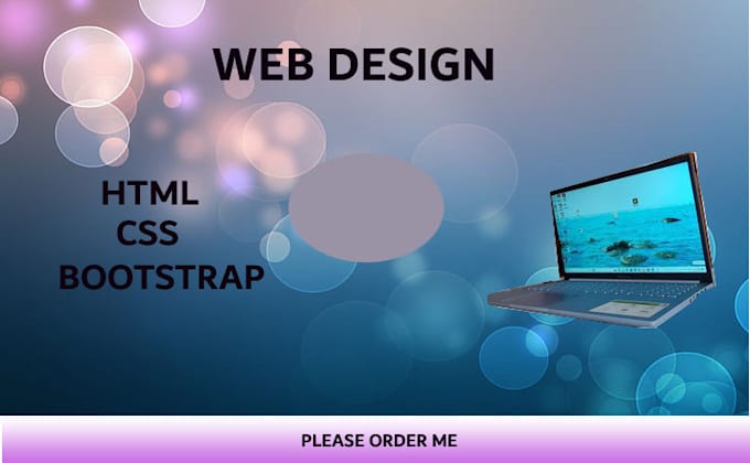 Do web design with html, css and bootstrap by Farhana333 | Fiverr