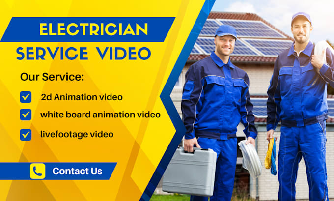 Professional electrical contractor promo videos ads by Hasinanjumjahin ...