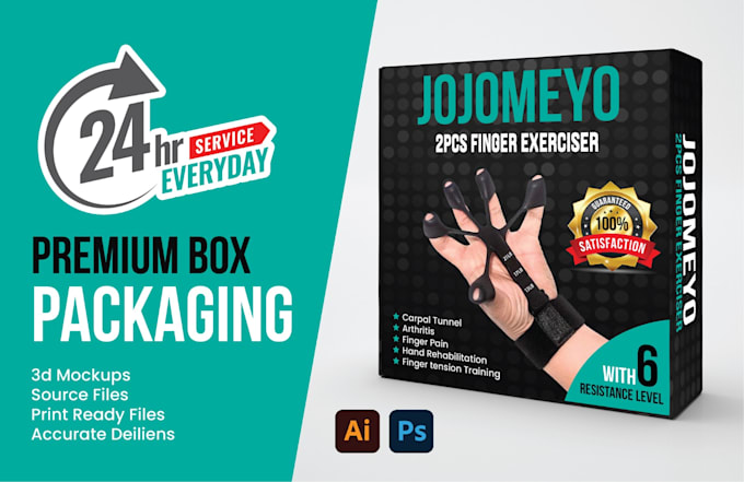 Do box packaging design, label design, and mailer box by Brandbuilders1 ...