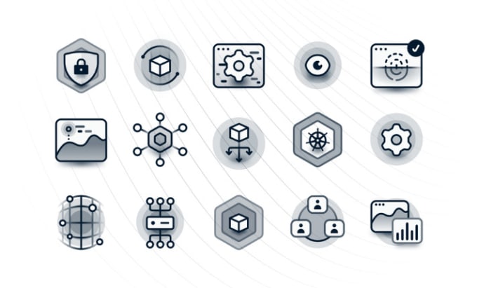 Design a custom vector icon set for your website by Yaxirahmed | Fiverr