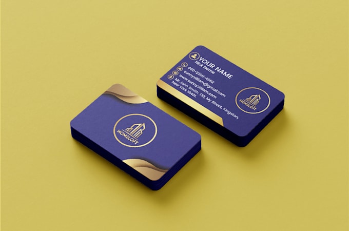 Design a modern professional business visiting card for you by ...